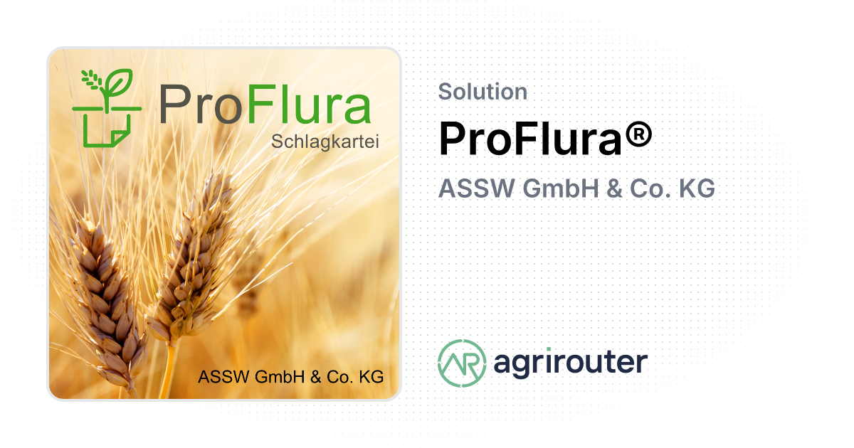 ProFlura® — agrirouter Solution-Finder